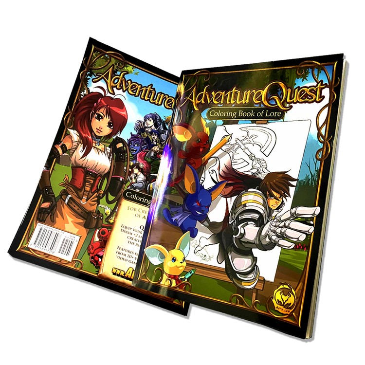 Coloring Book of Lore - Coloring Book – Heromart