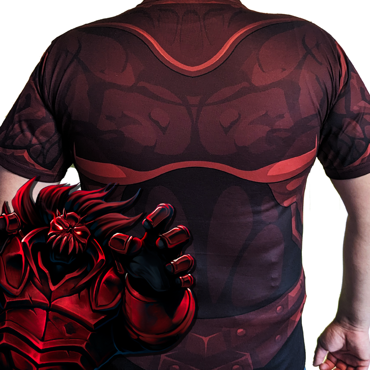 ShadowScythe: DoomKnight Armor - Sublimated T-Shirt – HeroMart