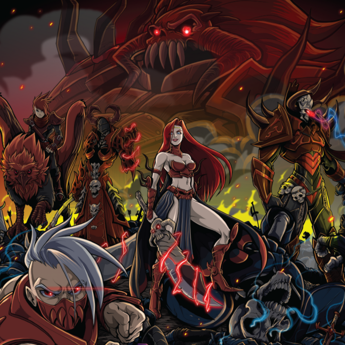 2021 Artix Calendar "ShadowScythe" 24x36" - Poster – HeroMart